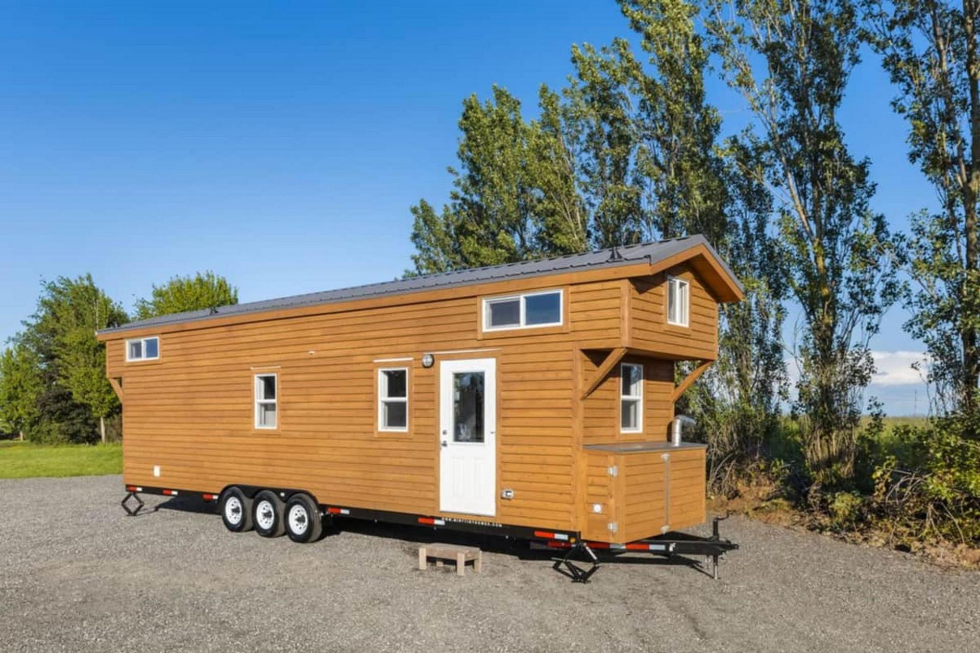 34' Tiny House with Spacious Lofts